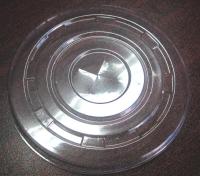 China Transparent Disposable Cup Lids Eco Friendly For Dessert 100mm for sale