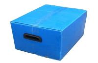 China Recyclable Corrugated Plastic Boxes , Plastic Cardboard Box Colorful for sale