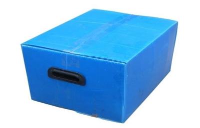 China Recyclable Corrugated Plastic Boxes , Plastic Cardboard Box Colorful for sale
