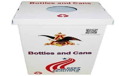 China Collapsible Corrugated Plastic Boxes / Corrugated Polypropylene Bins For Recycling for sale