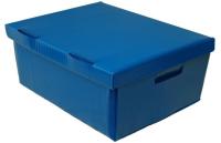 China Collapsible Corrugated Plastic Boxes / Corrugated Polypropylene Bins For Recycling for sale