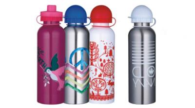 China 750ml Safest Custom Made Eco Friendly Reusable Stainless Steel Promotional Water Bottles for sale