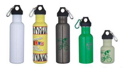 China 500ml Unbreakable Reusable Stainless Steel Promotional Water Bottles With Colorful Design for sale