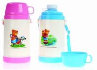 China Portable High Density Polyethylene Kids Reusing Plastic Bottles For Drinking Water for sale