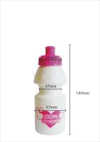 China 300ml Lightweight High - Density Polyethylene BPA Free Kids Plastic Water Bottles for sale