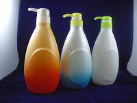 China 400ml OEM Cosmetic Color Packaging Cosmetic Packaging Bottles With Lids for sale