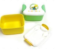 China Portable Earth Friendly Reusable Colorful Kids Lunch Food Safe Plastic Containers for sale