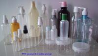 China Different Capacity Transparent Empty PET Cosmetic Packaging Bottles And Jars for sale