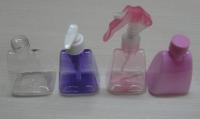 China Small 150ML Transparent Customized Reusable PET Cosmetic Bottles And Jars With Pumps for sale
