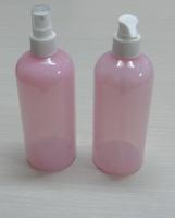 China Promotional 400ml Pink Lightweight PET Cosmetic Jars With Personalized Patterns for sale