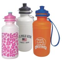 China White Durable Eco Friendly Polypropylene Water Bottles With Logos Printed for sale