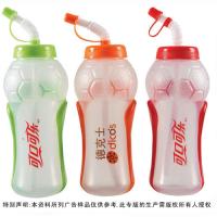 China 800ML Empty Unbreakable Colourful PE / PP Material Plastic Water Bottles for sale
