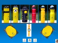 China Lightweight High - Density Polyethylene Plastic Promotional Drinking Water Bottles for sale