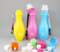 China Lightweight High - Density Polyethylene Plastic Promotional Drinking Water Bottles for sale