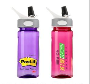 China Safest 600ml Red Non Toxic Polycarbonate Water Bottles With Wide Mouth for sale
