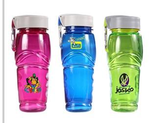 China Promotional Empty Unbreakable Blue PC Plastic Material Water Bottles And Jugs for sale
