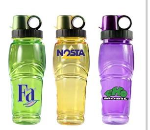 China Green Transparent Sealable Polycarbonate Water Bottles With  Personalized Patterns for sale