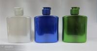 China 800ml Eco Friendly Personalized Black Plastic Pump Cosmetic Packaging Bottles for sale
