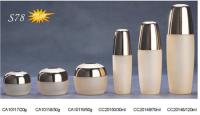 China 200ML Colorful Cosmetic Packaging Plastic Bottles / Containers And Cream Jar for sale