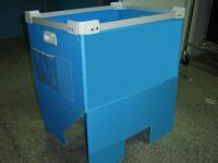 China 3mm 4mm 5mm Folding Collapsible Corrugated Plastic Container for Show box for sale
