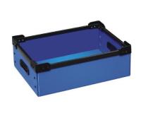 China Moistureproof Corrosion Resistance Plastic Moving Boxes Correx Box For Food / Drink for sale