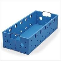 China Red / Blue Durable Polypropylene Corrugated Plastic Container With FDA Approved for sale