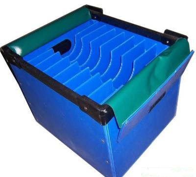 China Virgin Polypropylene Turnover Corrugated Plastic Boxes Flame Retardant for sale
