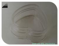 China Mini 5ML Clear Cosmetic Cream Jars / Container packaging with Recyclable for sale