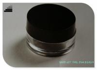 China Acrylic 7ML Cosmetic sample jars , Round cosmetic cream containers for sale