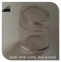China White 10ML Cosmetic Cream Jars skin care 31cm X 32cm Eco Friendly for sale