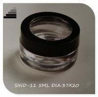China Transparent Round Cosmetic Cream Jars Environmental for eye cream for sale