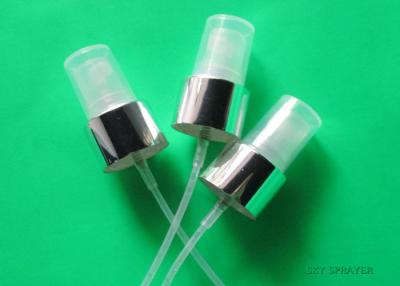 China Transparent shine silver closure good quality hand mist sprayer from Sky Sprayer 24 / 410 size for sale