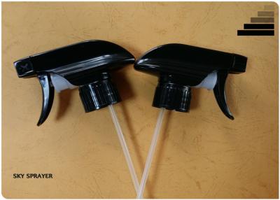 China Black PP trigger sprayer double mist trigger sprayer 28 / 410 For hand sprayer for sale