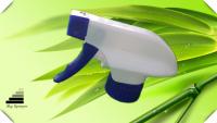 China High discharge rate 1.4-1.6cc All Plastic Water Tigger Sprayer white / blue 28 / 400 size for sale