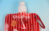 China Personalized Plastic Water Bag / Reusable Liquid Storage Bag with Spout for sale