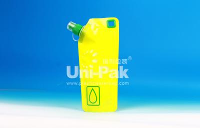 China Eco-friendly Drinking PET Plastic Water Bag Colorful For Child , Liquid Bags for sale