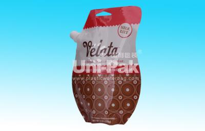 China Recyclable Plastic Water Bag Drink Pouch With Spout For Baby Food for sale