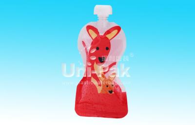China Standing Pouch with Spout Plastic Water Bag For Baby Food for sale