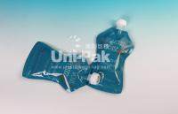 China Custom Stand Up Spouted Pouch / Plastic Water Bag For Babies for sale