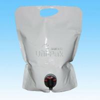 China Customized Printed Colorful Vivid Plastic Water Bag Wine Pouch for sale