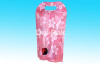 China Customized 3L Plastic Water Bag With Handle And Butterlly Valve for sale