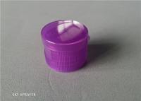 China Purple Press cap for bottle 24 / 410 Caps and Closures anti liquid leakage for sale