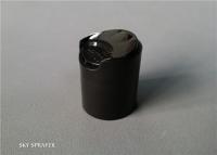 China 20 / 415  Black Plastic PP Caps and Closures For Detergent Bottle for sale