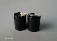 China 20 / 415  Black Plastic PP Caps and Closures For Detergent Bottle for sale