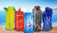 China Stand Up Aluminum Foil Bags Foldable Sport Drinking Water Bag for sale