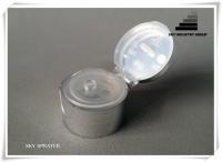 China Shine finishing 28 / 410 Caps and Closures Shampoo PP Flip top cap for sale
