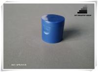 China Dark blue color of 18 / 415 plastic press cap from Sky Sprayer Package for sale