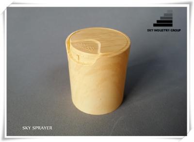 China Water transfer printing 28 / 410 plastic flip top cap from Sky Sprayer for sale