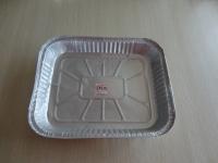 China Custom Aluminum Foil Serving Trays For Food Freezing , Baking square shape for sale
