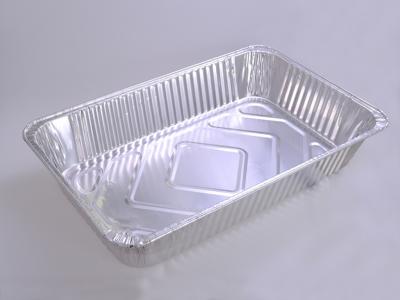 China Eco friendly Stackable Catering aluminum foil pan For Food heating 10L for sale